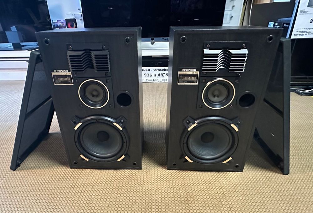 Echte Vintage Boxen, Pioneer CS-770 in schwarz (Gebraucht) in für CHF ...