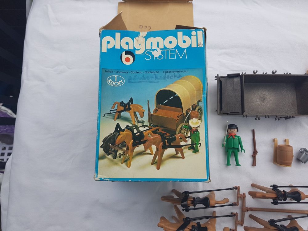 Playmobil Western 1974 Planwagen | Kaufen auf Ricardo