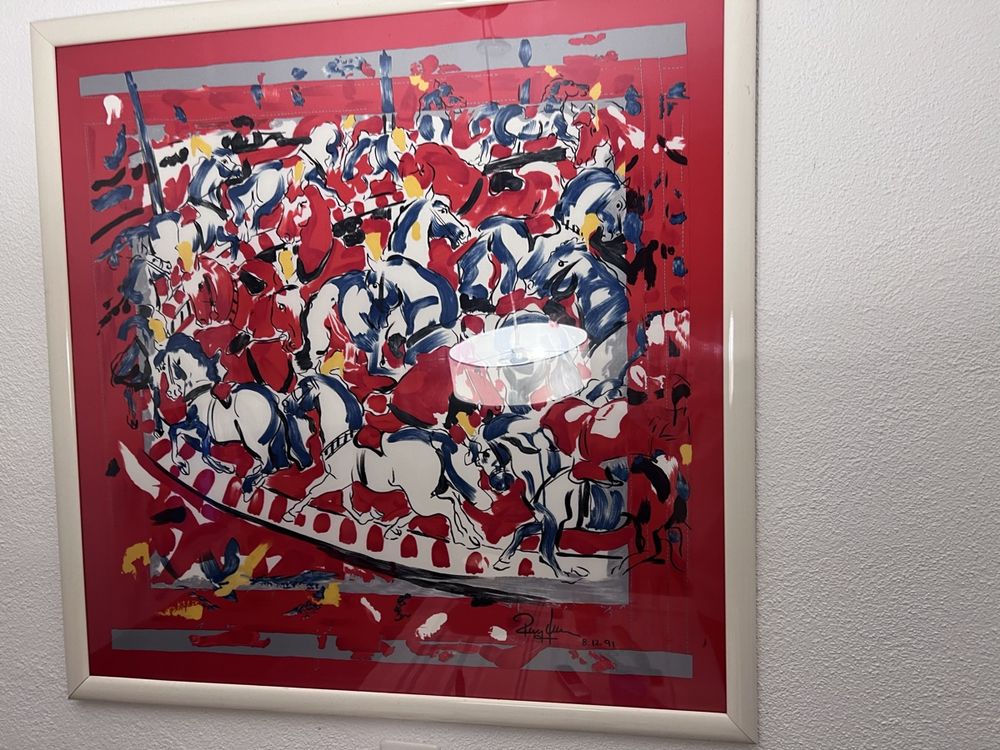 Rolf Knie Bild (Pferde in der Manege) | Kaufen auf Ricardo