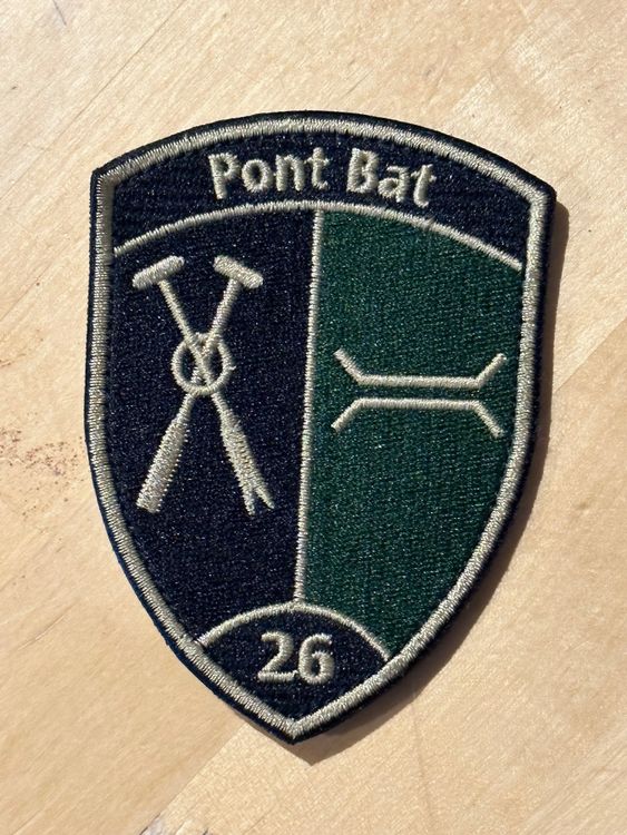 Badge militar armée XXI Pont Bat 26 Klett (Gebraucht) in Le Lignon für ...