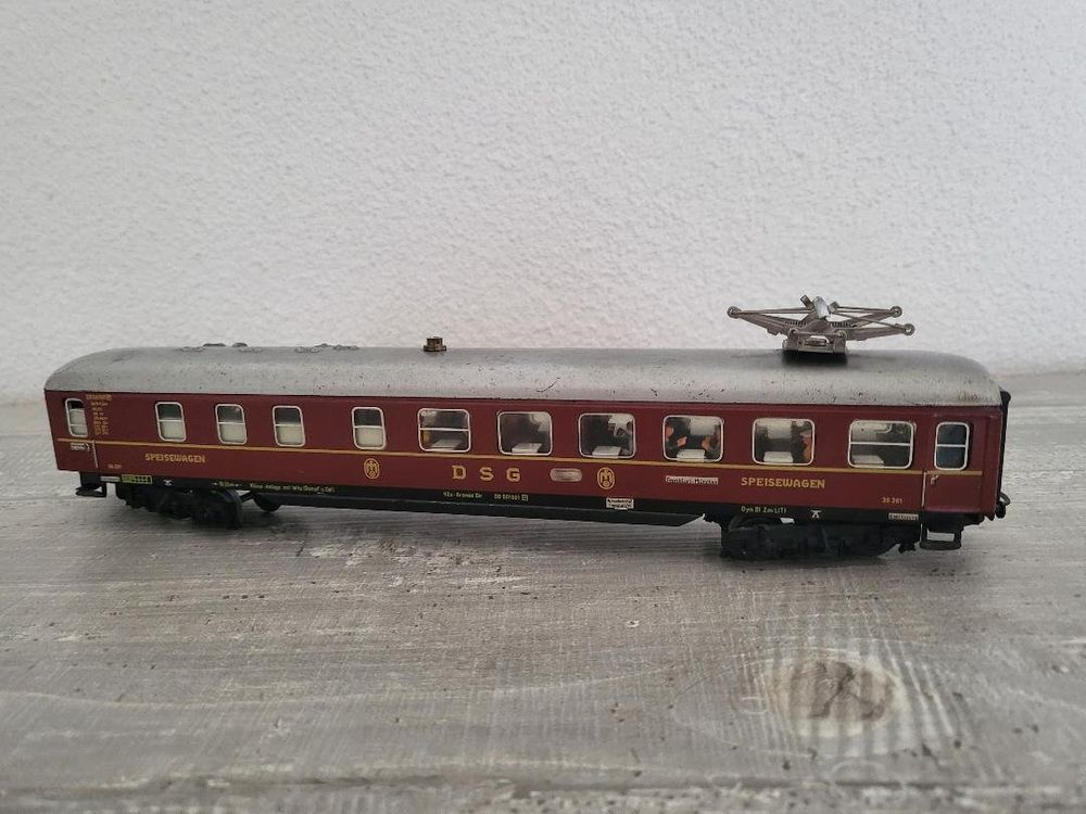 Märklin Speisewagen 4024 DSG mit Inneneinrichtung und Panto | Acheter ...