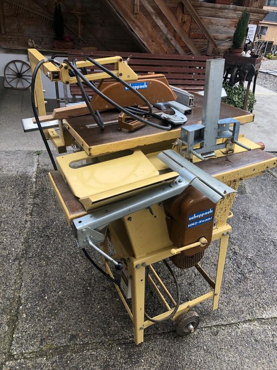 Scheppach HM2-Kombi Abricht-Dickenhobel + KSE-300 Kreissäge (Gebraucht ...