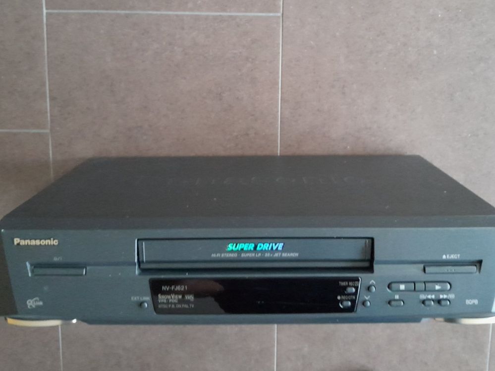 Videorekorder VHS Superdrive Panasonic nv-fj621 (Gebraucht) in Grächen ...