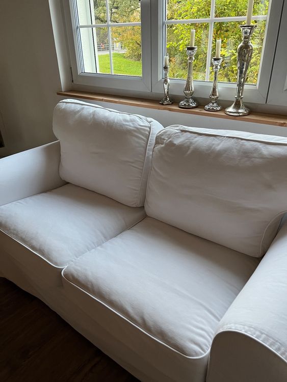 IKEA Ektorp 2er-Sofa Blekinge weiss Landhausstil Shabby chic | Kaufen auf Ricardo
