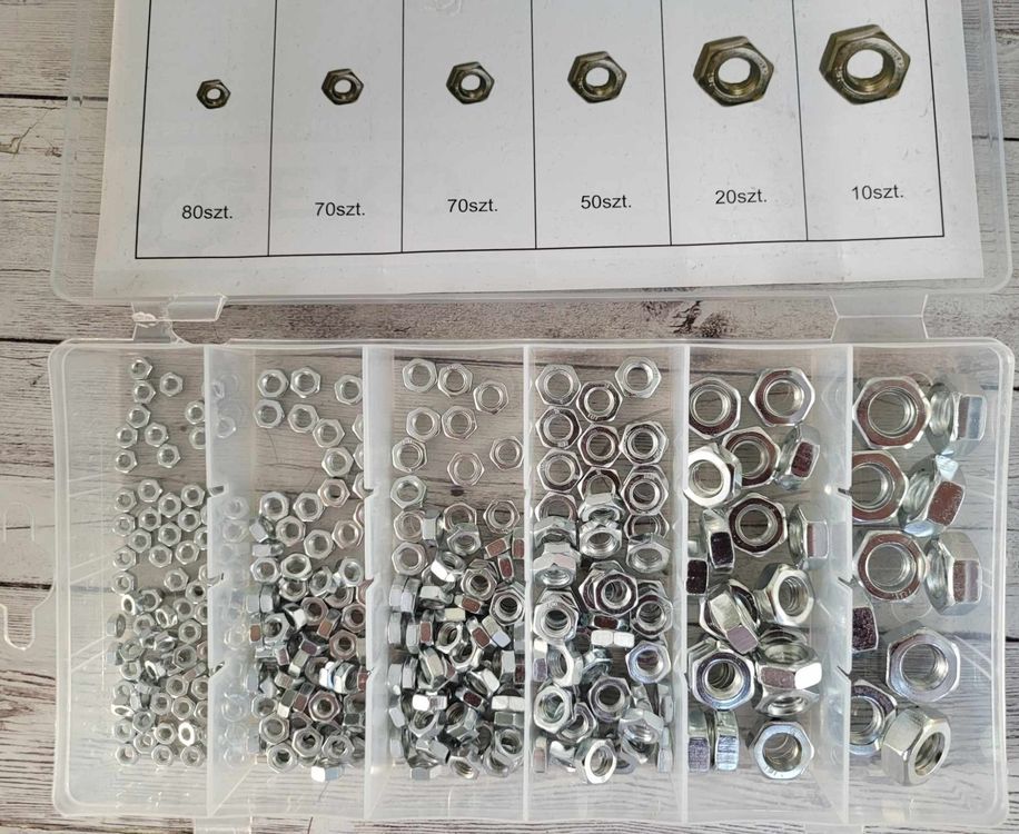 300 Stk. Edelstahmuttern Set M3-M10 (Neu und originalverpackt) in ...