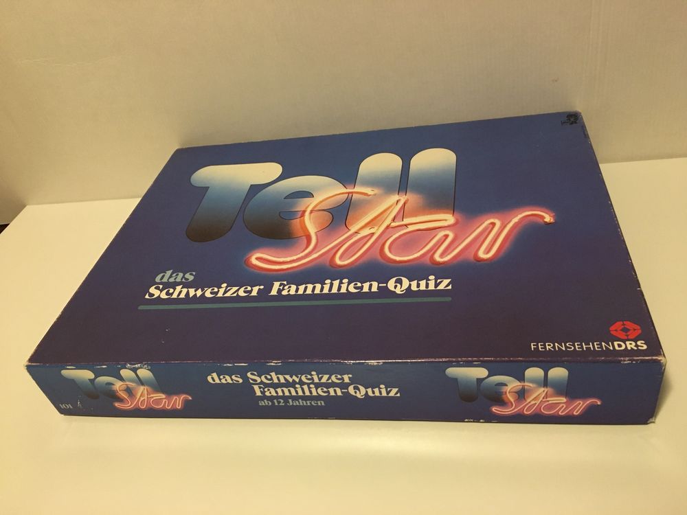 Tell Star - Das Schweizer Familien Quiz - Editoy - 1989 | Kaufen auf ...