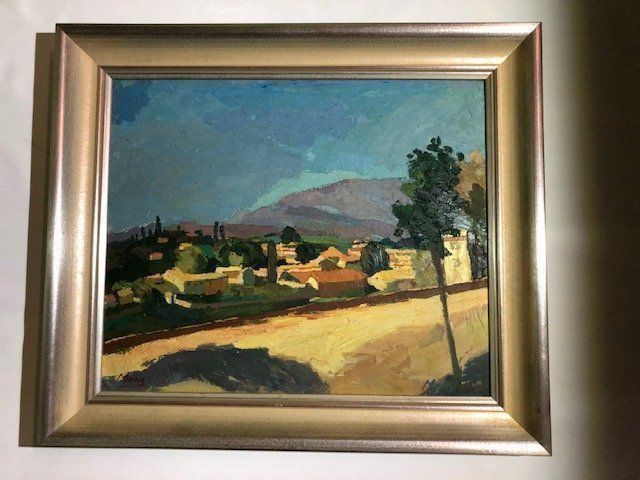 Landschaftsgemälde Curt Manz (Gebraucht) in Tschugg für CHF 420 – nur ...