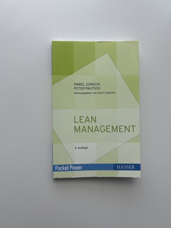 Lean Management - Pocket Power - Top Zustand - Fachbuch! (Gebraucht) in ...