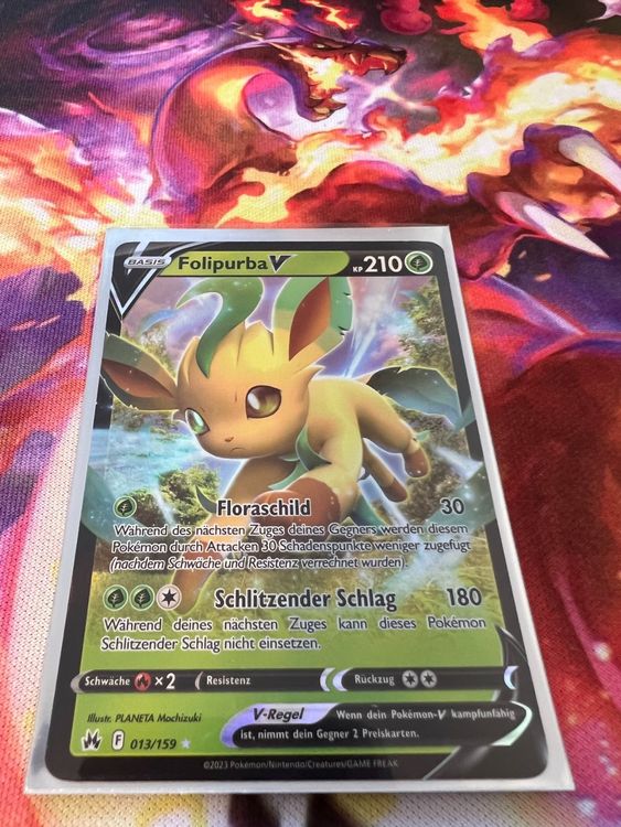 Folipurba V (CRZ 013) / Pokemon / Zenit der Könige | Kaufen auf Ricardo