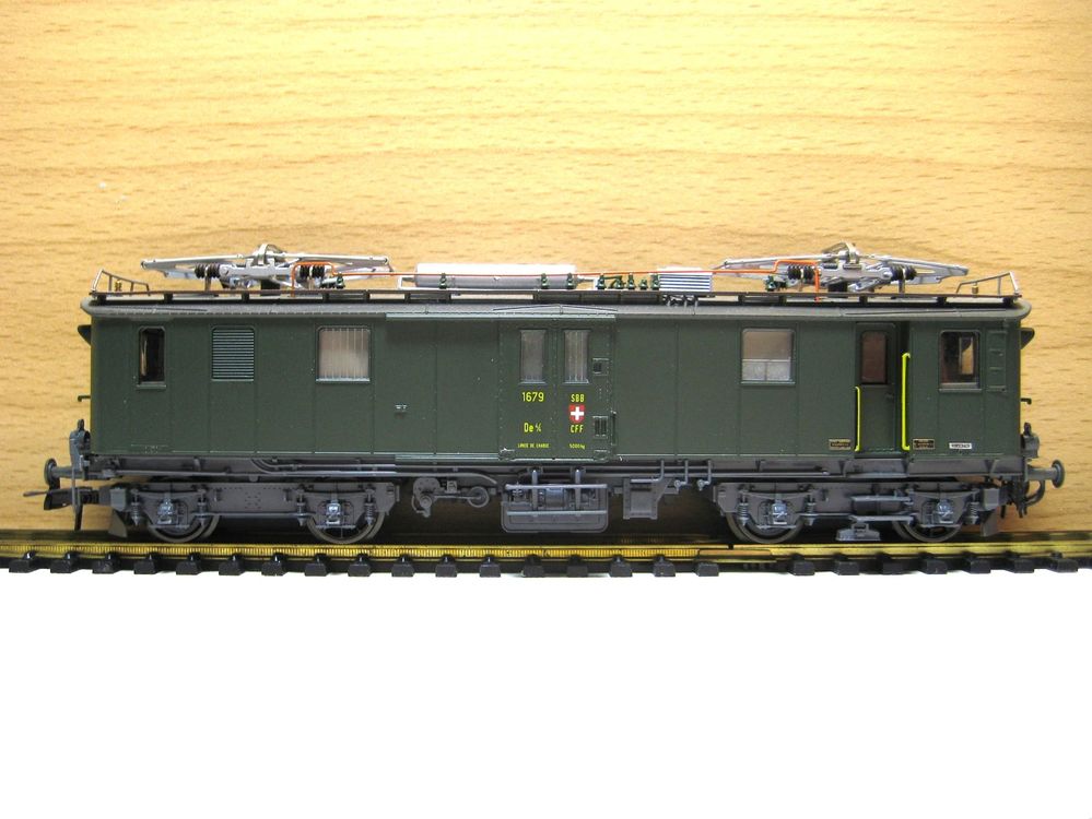 ROCO 43630 De 4/4 1679 SBB analog H0-DC neu mit OVP (Neu (gemäss ...