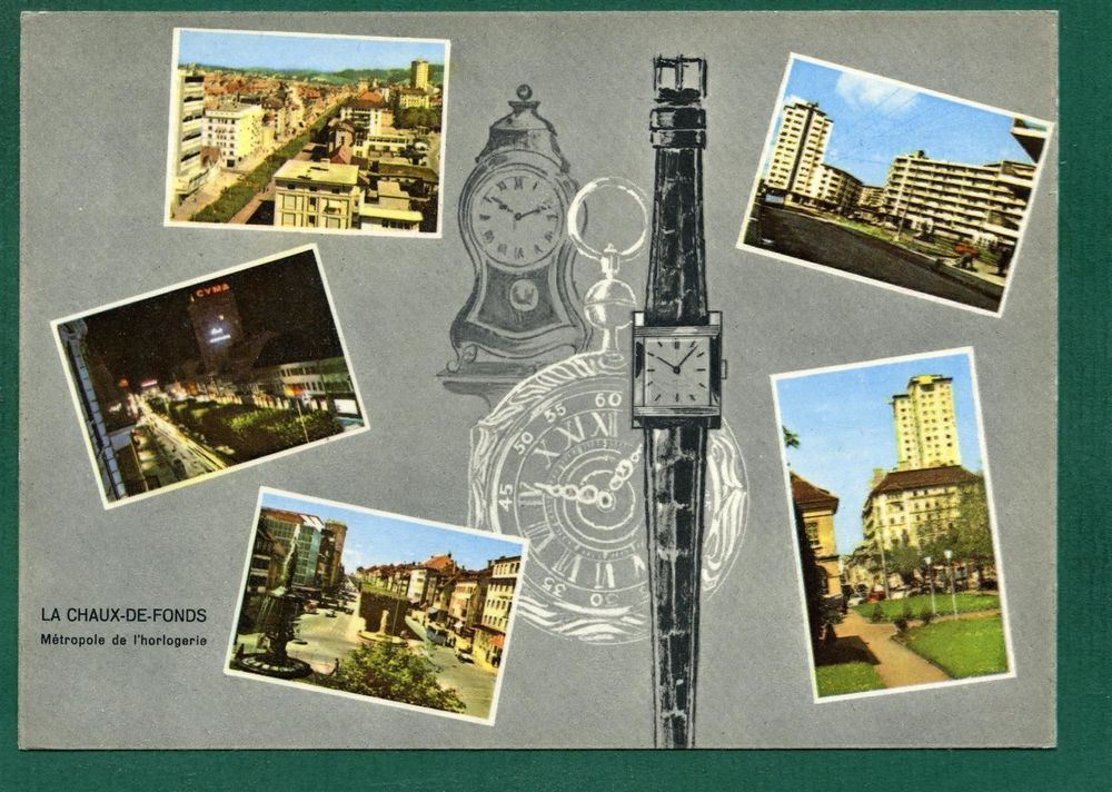 La Chaux-de-Fonds, Mehrbilderkarte (Gebraucht) in Sargans für CHF 1 – mit Lieferung auf Ricardo ...