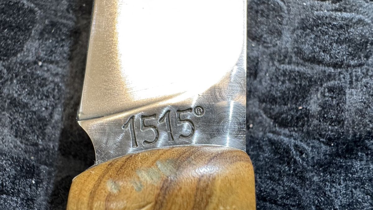 Couteau 1515 Artisan d'Art Manu Laplace, manche en bois (Neuf avec ...