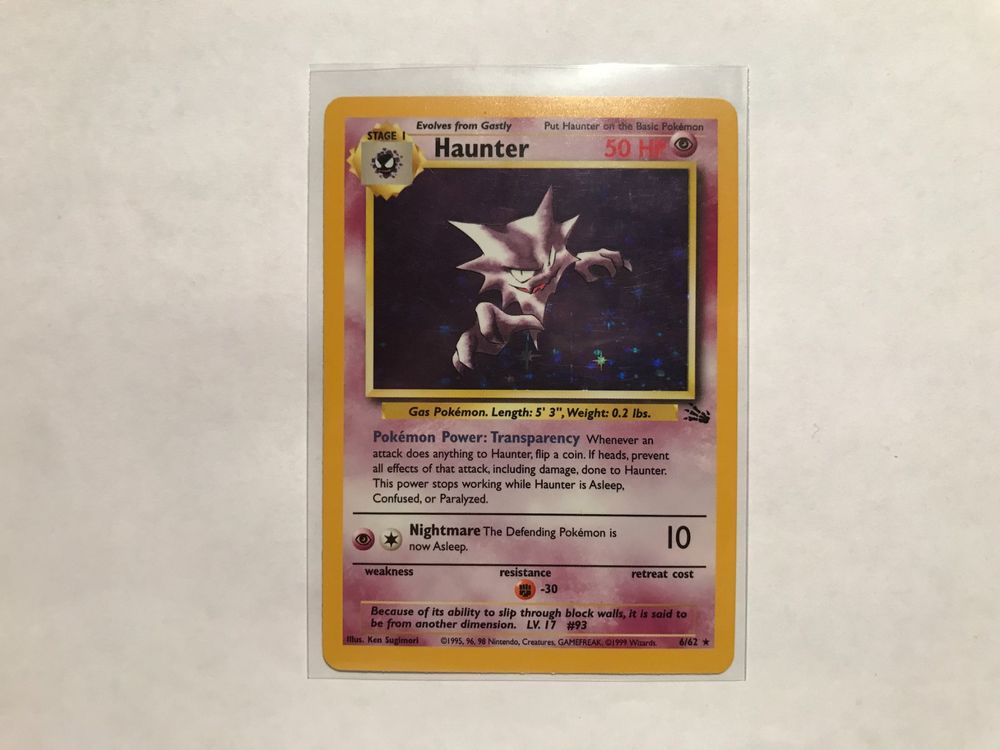 Haunter holo Fossil EN | Kaufen auf Ricardo