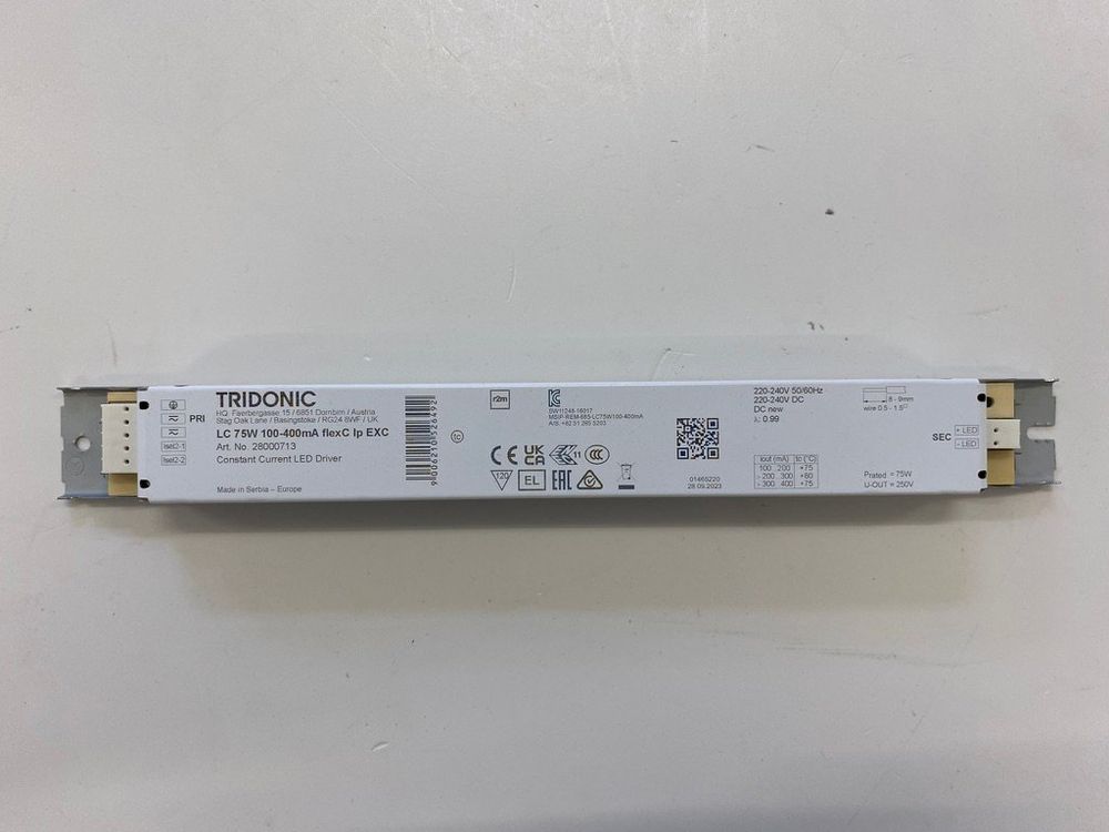 🔴 LED-Treiber 10x Stück TRIDONIC 75W 100-400mA /563x (Neu und ...