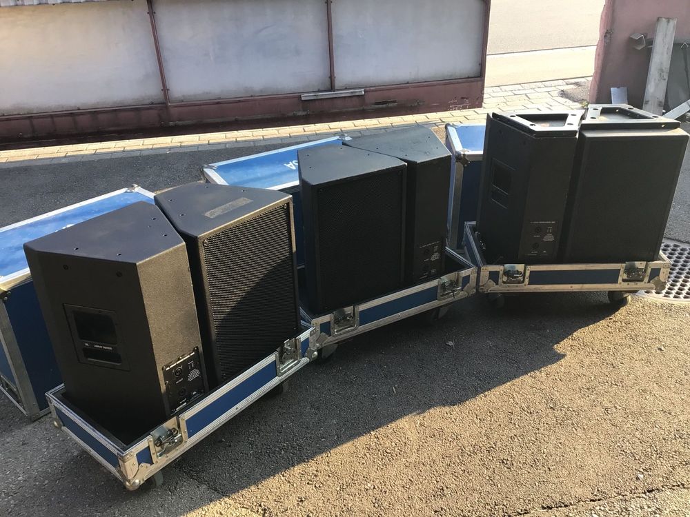 6x JBL Array 4892 Fullrange Topteile mit Haubencases (Gebraucht) in Au ...