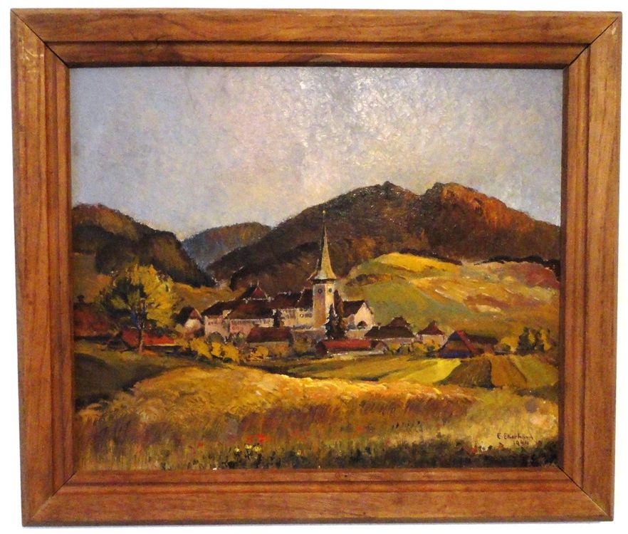 E.Eberhard Landschaft Gemälde (Neu (gemäss Beschreibung)) in zurich für CHF 450 – nur Abholung ...