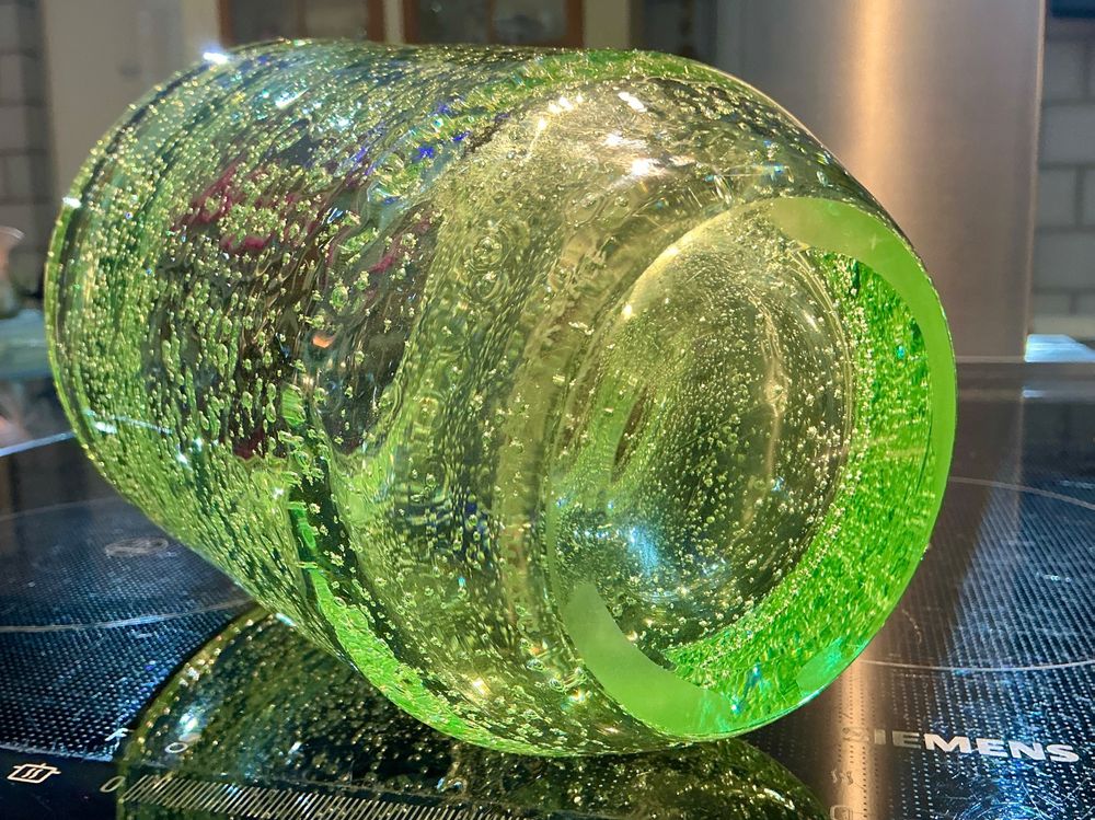 DAUM NANCY FRANCE ART DECO BLEIKRISTALLVASE SIGNIERT,2949 GR (Gebraucht ...