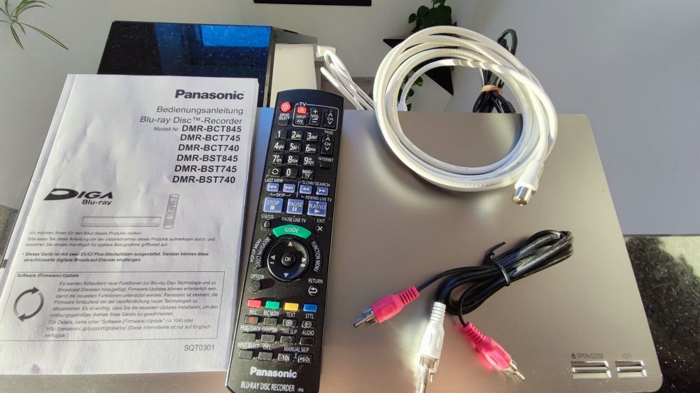 Blu-ray Disc Recorder DMR-BCT845 von PANASONIC (Gebraucht) in für CHF ...