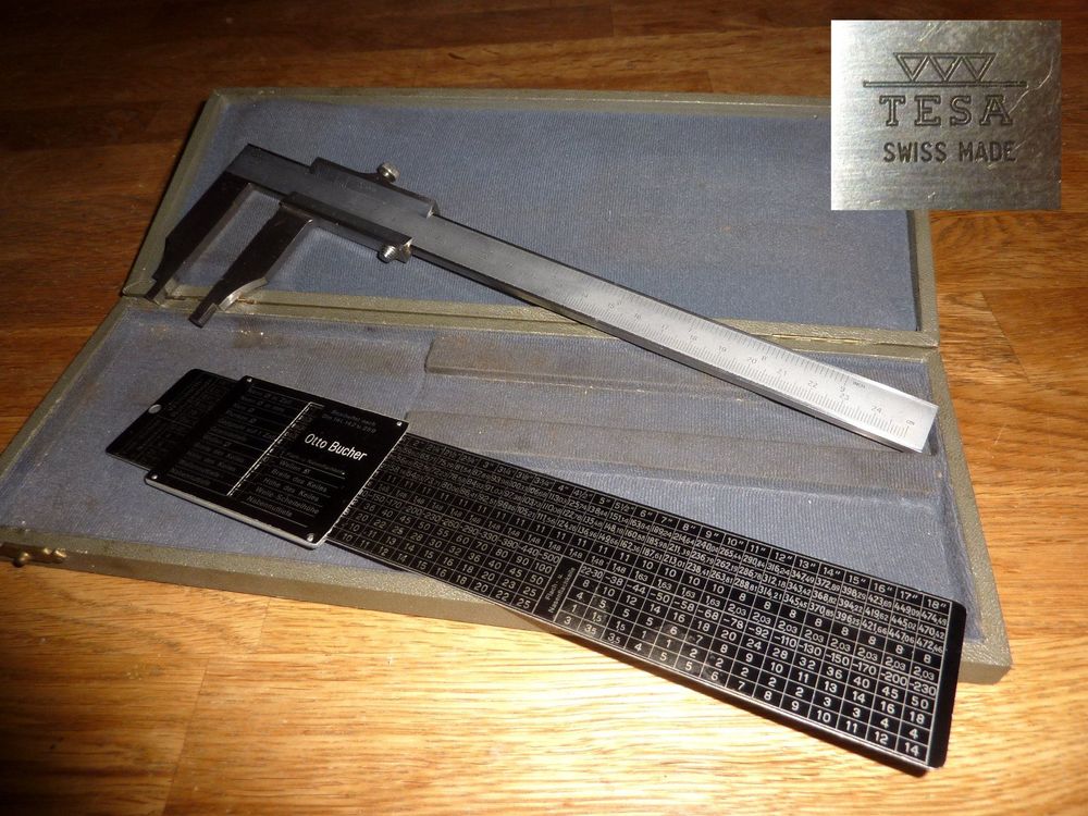 Schublehre TESA Swiss made 25cm (Gebraucht) in Hochfelden für CHF 35 ...