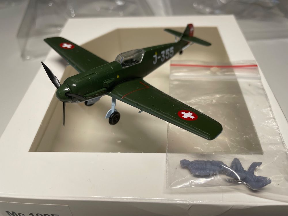 Messerschmitt Me 109E J-355 Schweiz 1/87 (HO) | Kaufen auf Ricardo