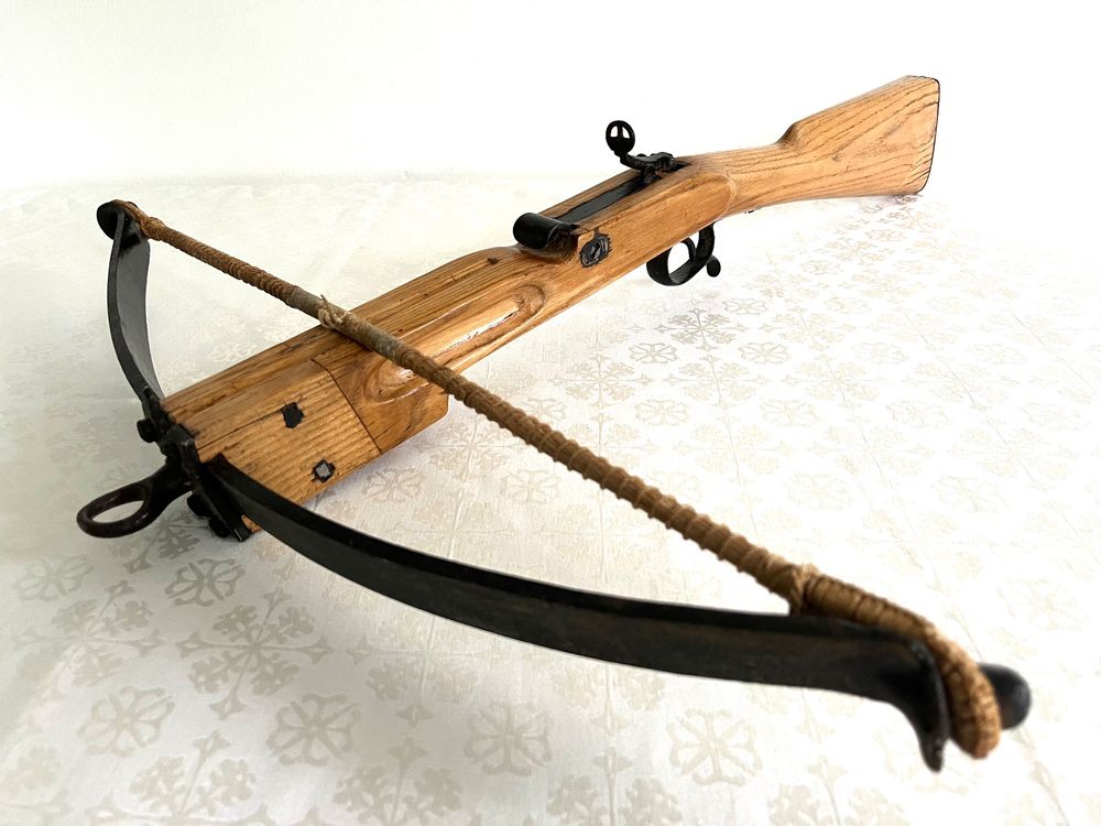 Antike Schweizer Armbrust Rarität Crossbow Arbalète Balestra | Acheter sur Ricardo