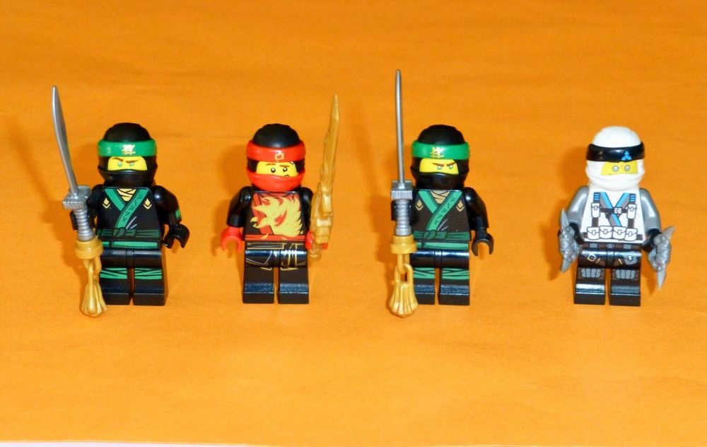 Lego Ninjago / 4 Figuren njo312, njo406, njo432, njo453 (Gebraucht) in ...