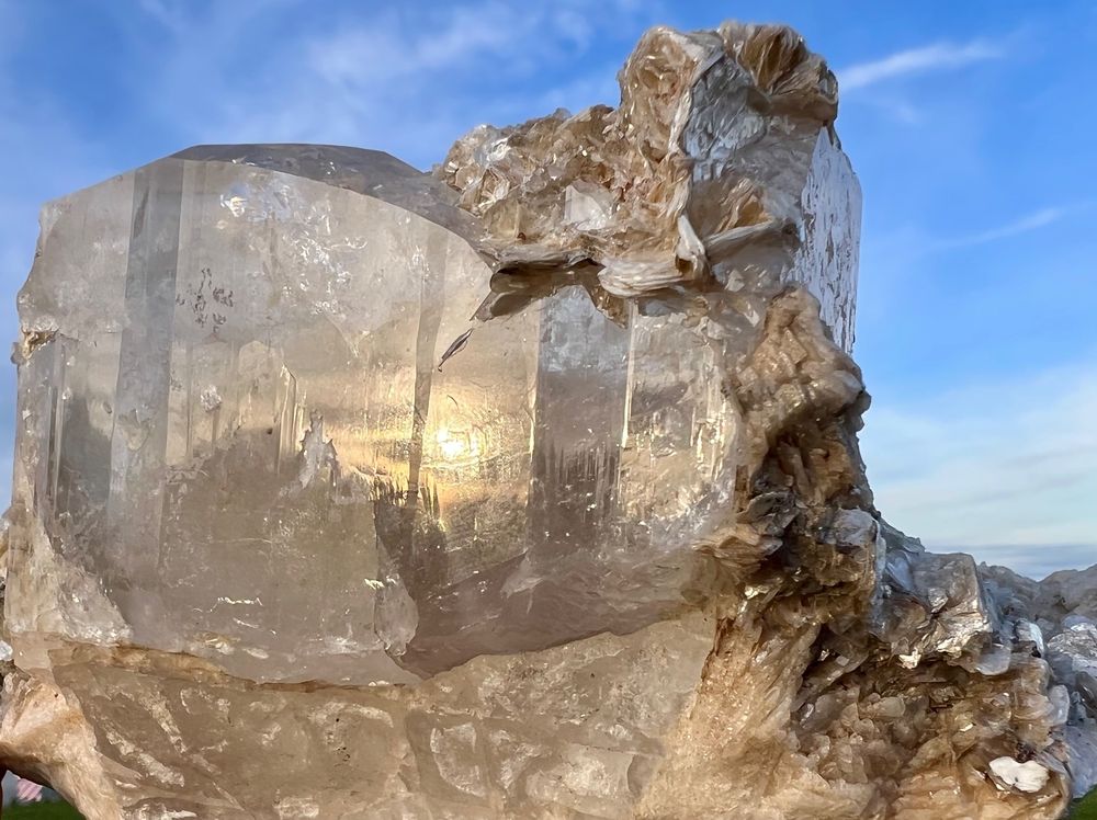 Topas mit Muskovit, Museumsstufe (Neu und originalverpackt) in Rheineck ...