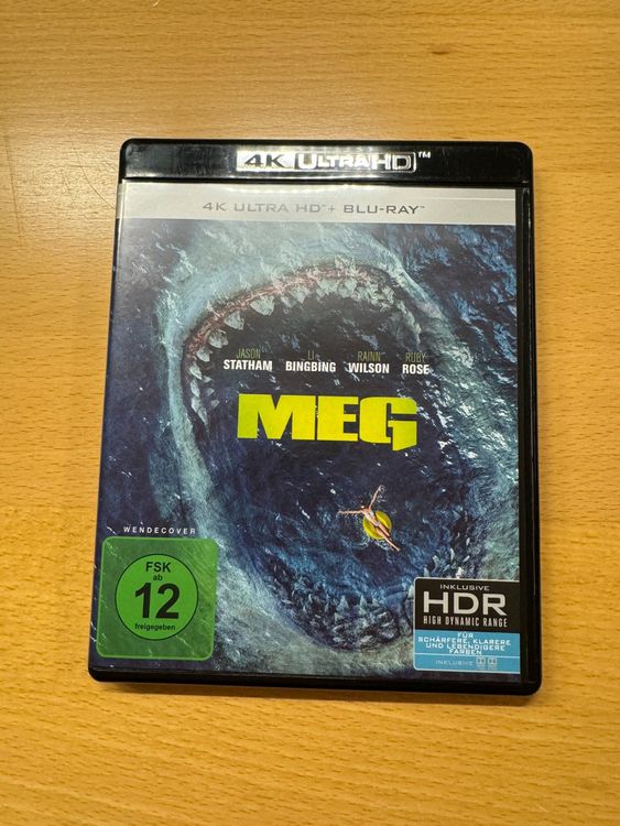 Meg Blu Ray 4k UHD (Gebraucht) in für CHF 13 – mit Lieferung auf Ricardo kaufen