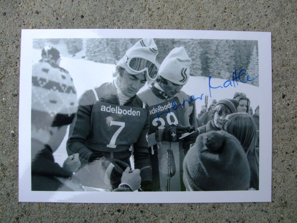 WERNER MATTLE (CH) SKISTAR AUTOGRAMMKARTE (Gebraucht) in Schachen b. Reute für CHF 19 – mit ...