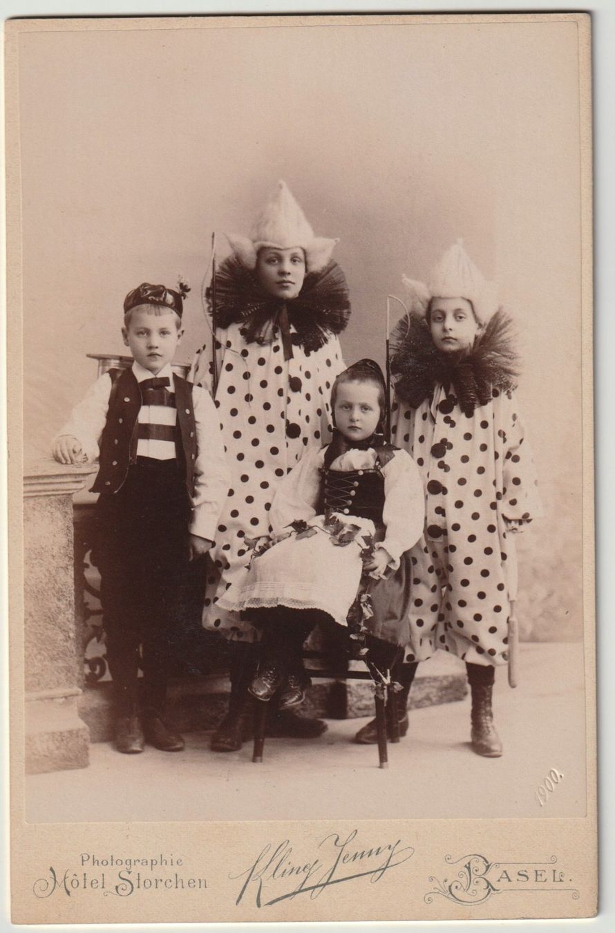 Fasnacht Foto Basel, 1900, Hotel Storchen, Merian Familie (Gebraucht ...