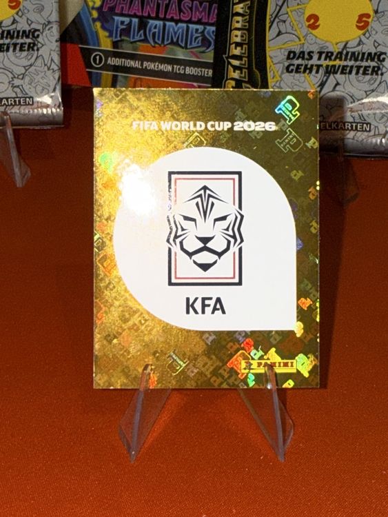 FIFA World Cup 2026 KFA Stickerkleber neu (Neu (gemäss Beschreibung ...