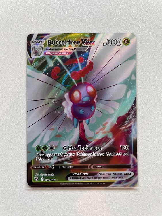 Pokemon Butterfree Vmax (Gebraucht) in Arbon für CHF 12 – mit Lieferung ...