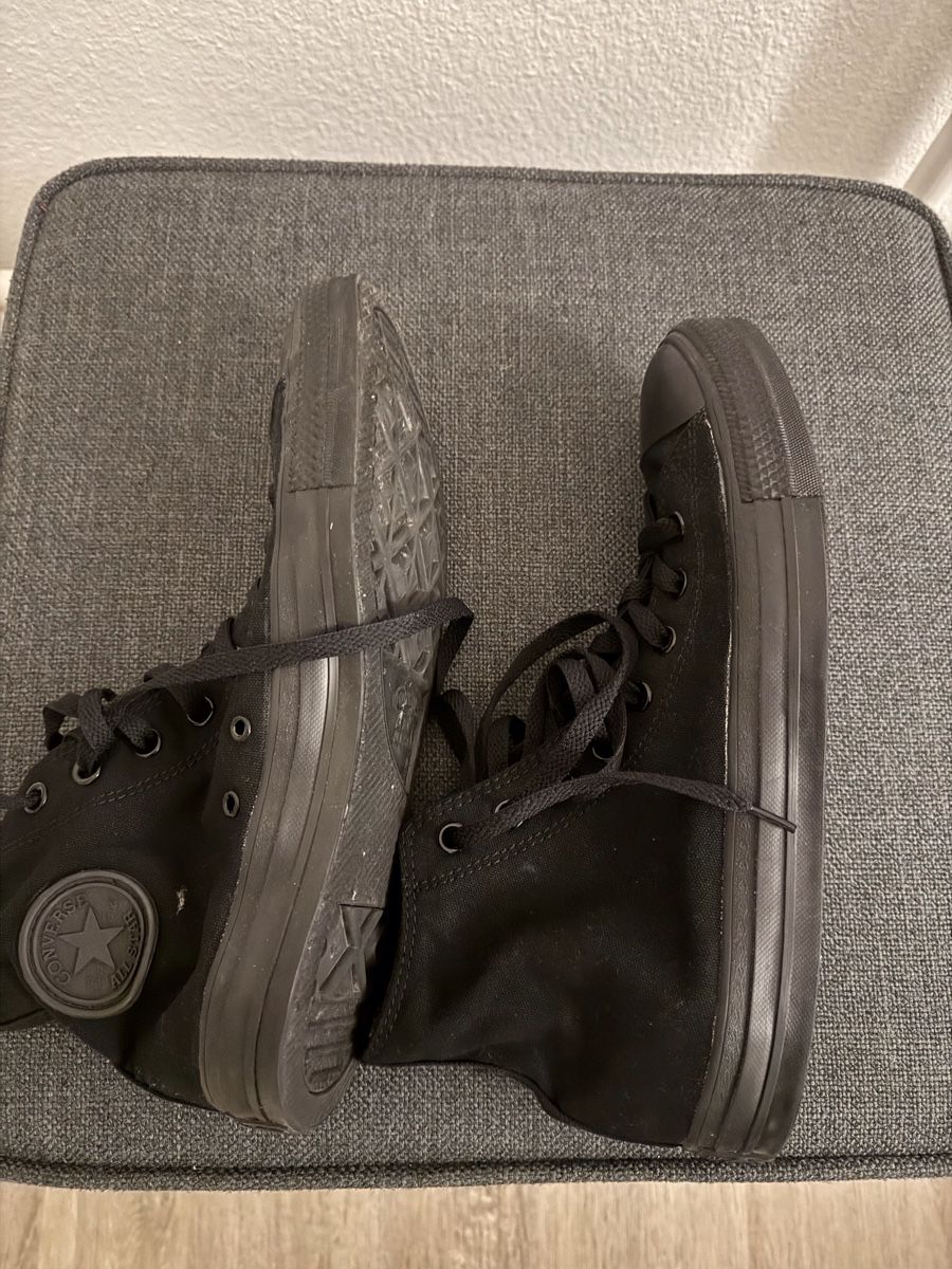 Converse All Star Chucks schwarz Herren Schuhe Gr. 10 (44) (Neu (gemäss ...