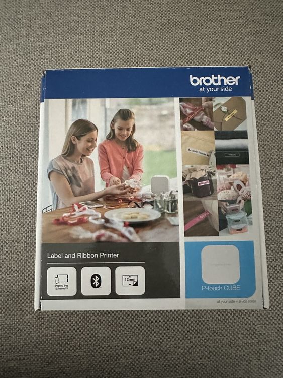 Brother Bluetooth label printer PT-P300BT (Neu (gemäss Beschreibung ...