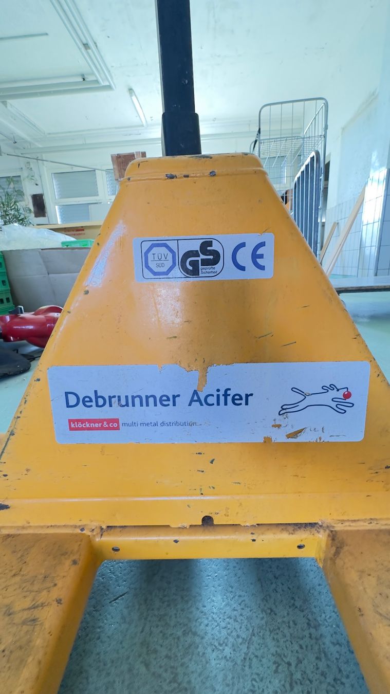 Debrunner Acifer Gabelhubwagen, Top Zustand, sofort einsa... (Gebraucht ...