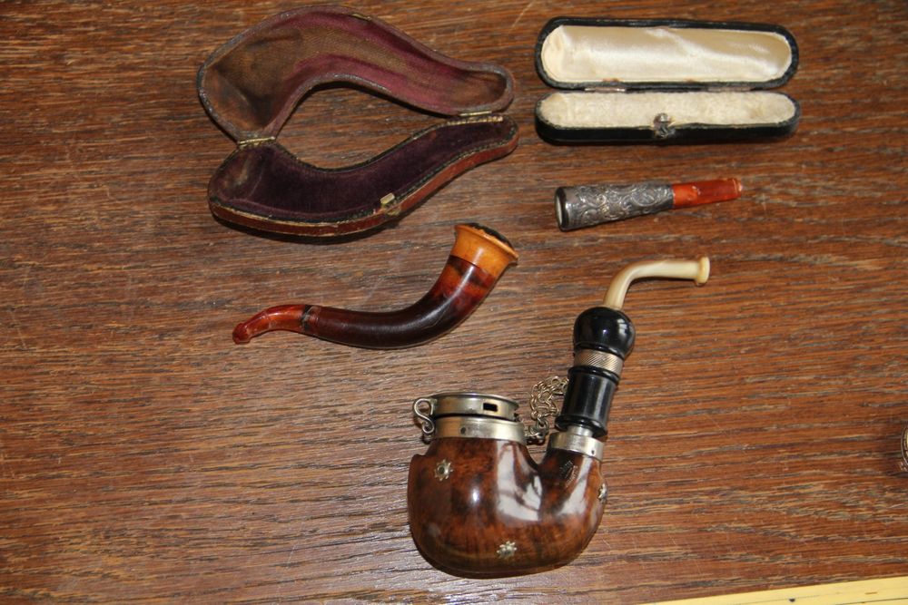 Pfeifen Set 3 Stück Antik ( (Gebraucht) in Gerlafingen für CHF 20 – mit ...