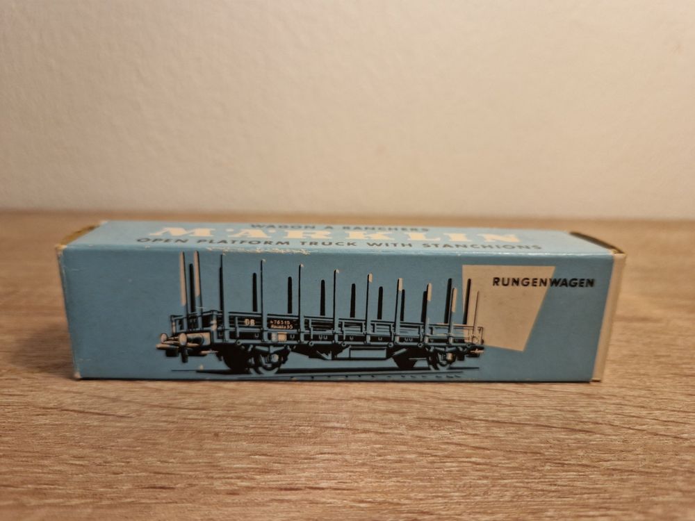 Märklin 4607 Rungenwagen DB H0 (4) (Gebraucht) in St-Aubin-Sauges für ...
