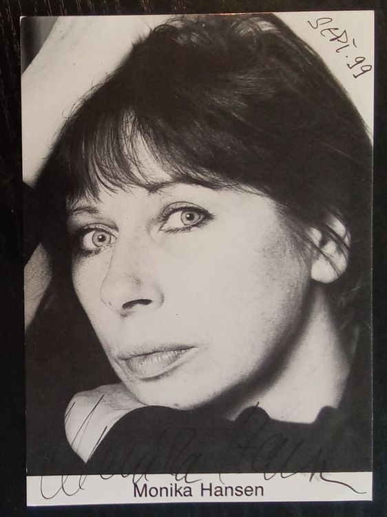 Monika Hansen Autogramm signiert Fotopostkarte 10x15cm (Gebraucht) in ...