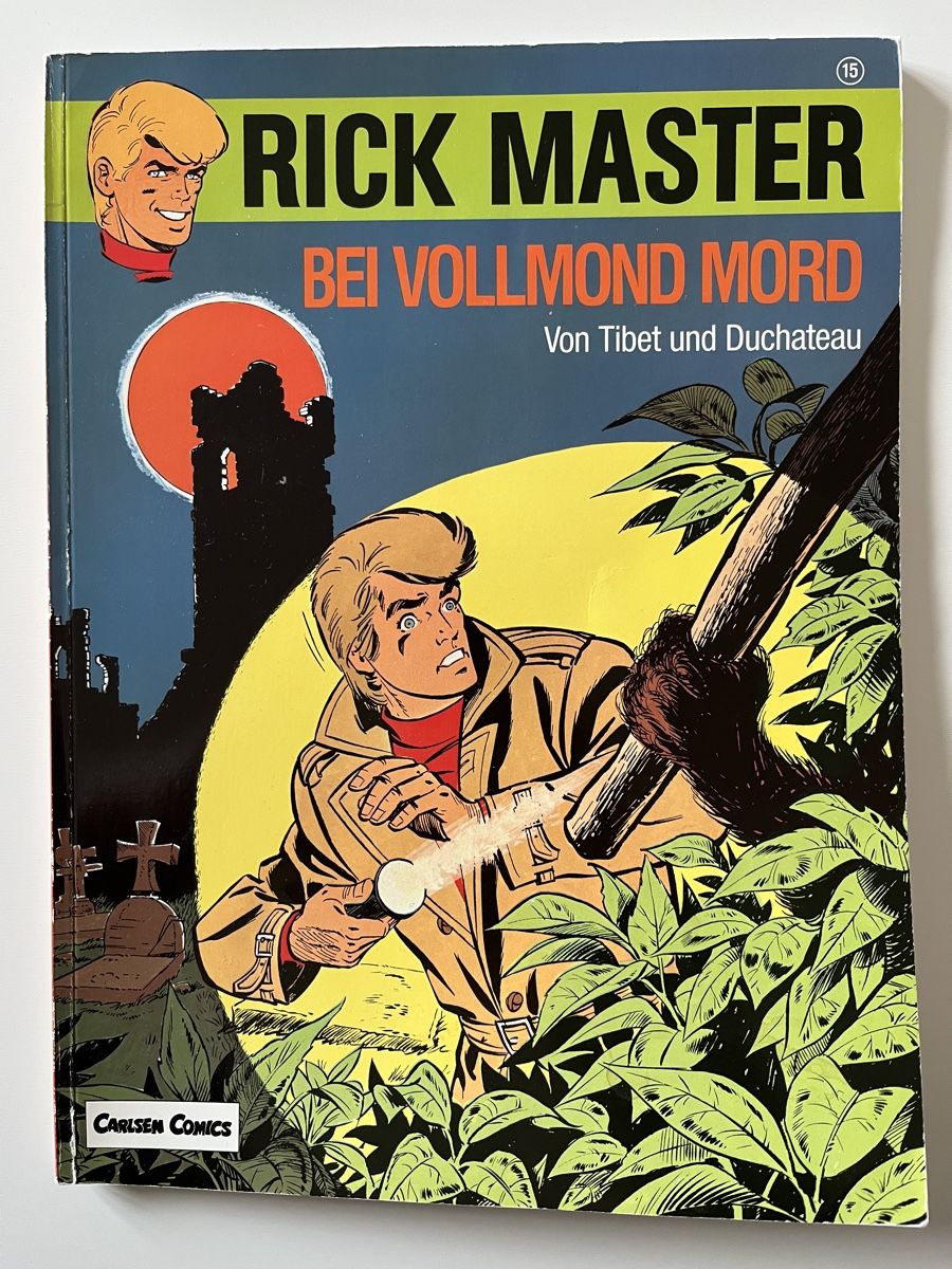 1. Auflage-Rick Master Comic 15: Bei Vollmond Mord. Top! (Gebraucht) in ...