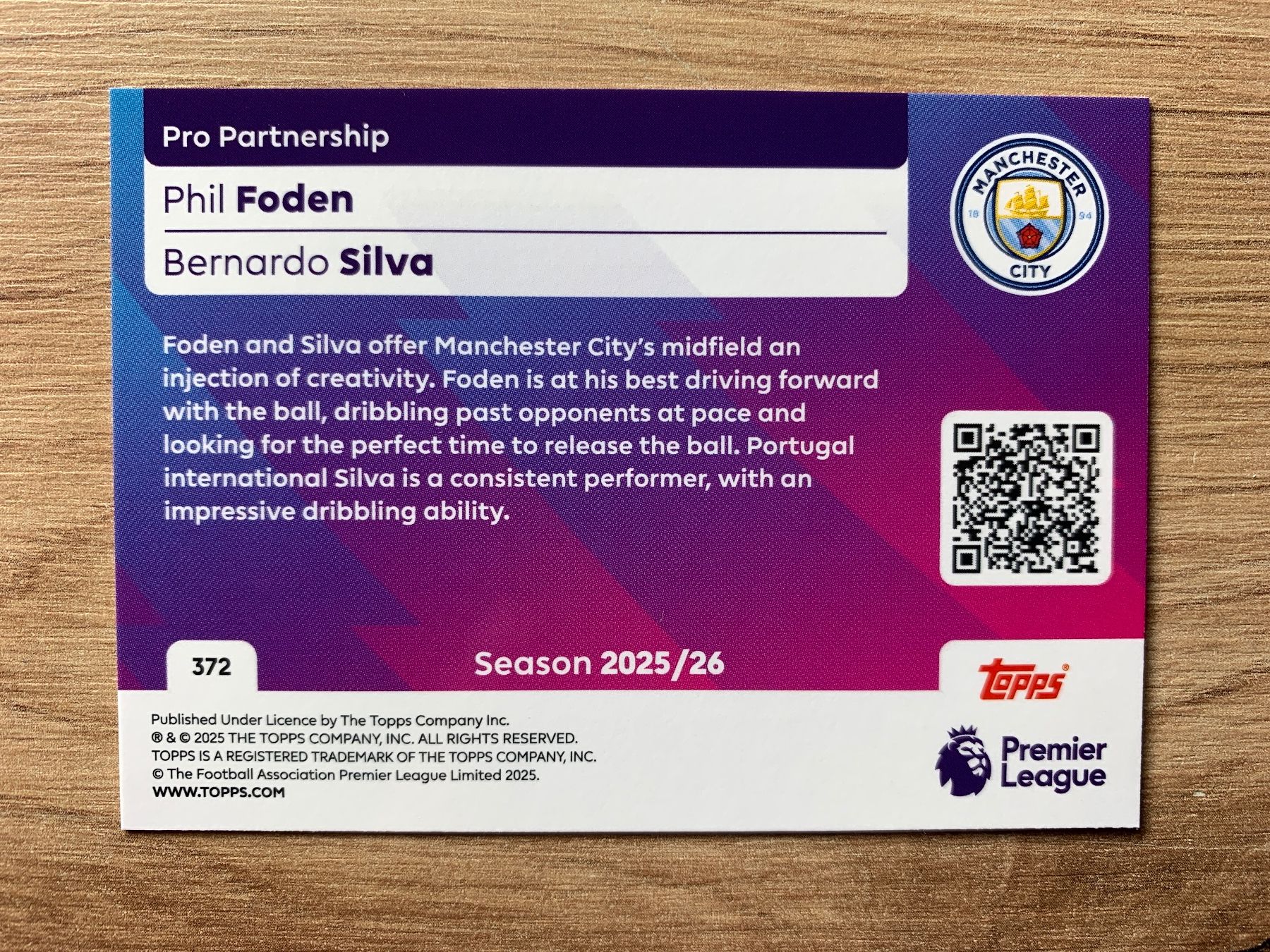 Soccer Foden/Silva Pro Premier League 25/26 (Gebraucht) in Netstal für ...