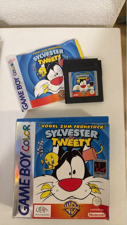Sylvester & Tweety: Vogel zum Frühstück, Game Boy Color (Gebraucht) in ...