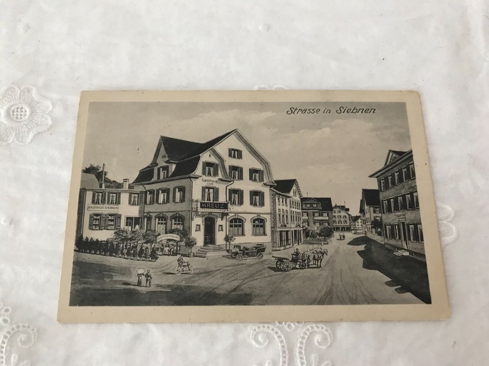 1 antike Postkarte Siebnen | Kaufen auf Ricardo