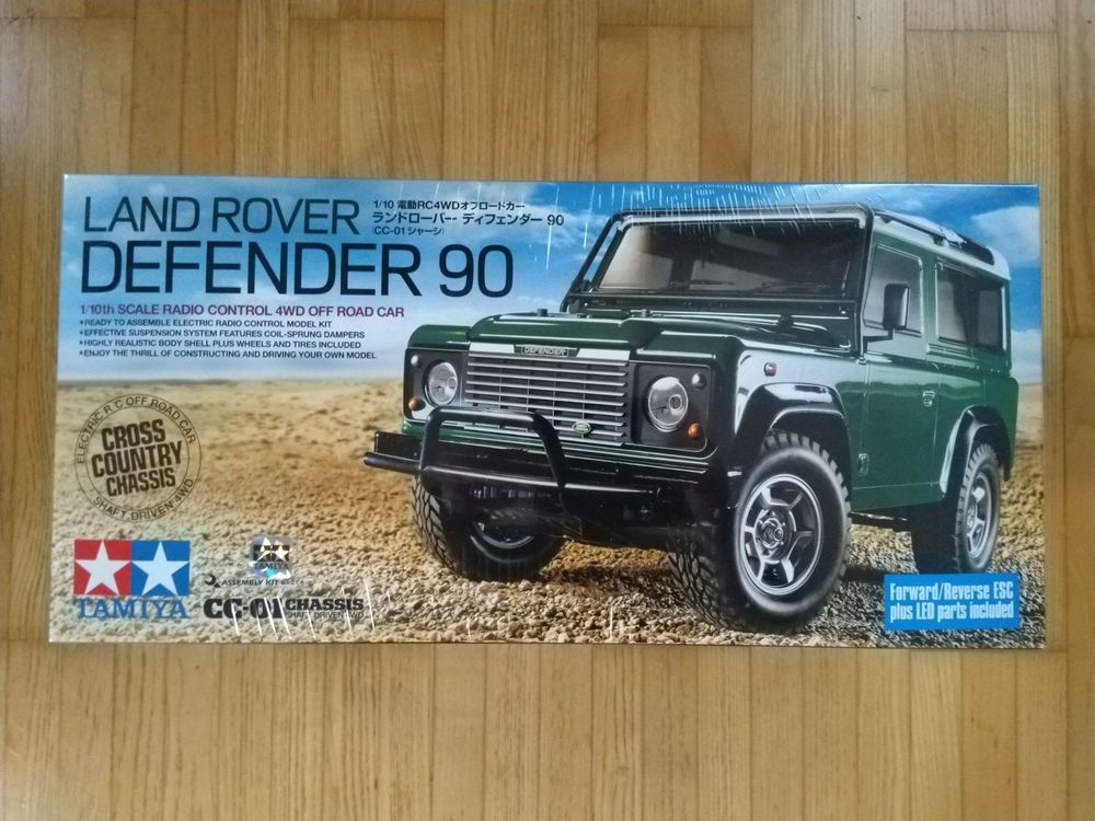 Tamiya RC 1/10 Land Rover Defender 90 (58657) | Kaufen auf Ricardo