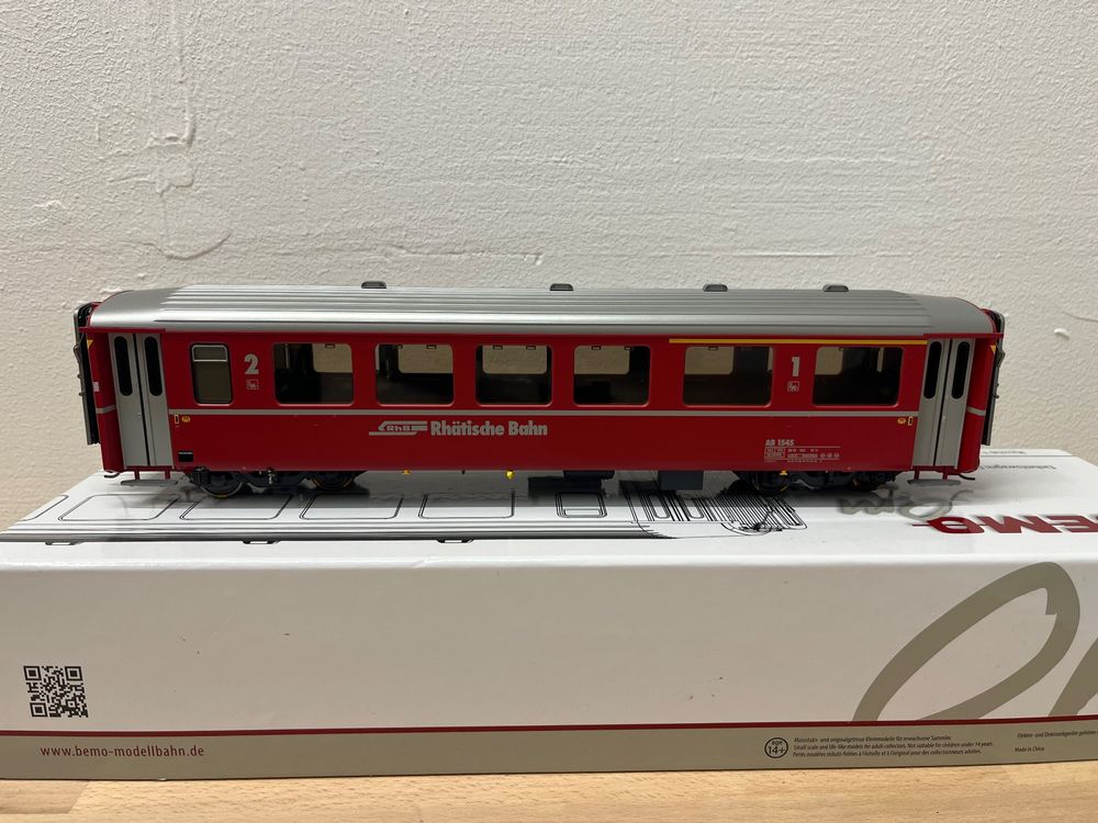 Bemo Spur 0m RhB Personenwagen, absolut neu (Neu und originalverpackt ...