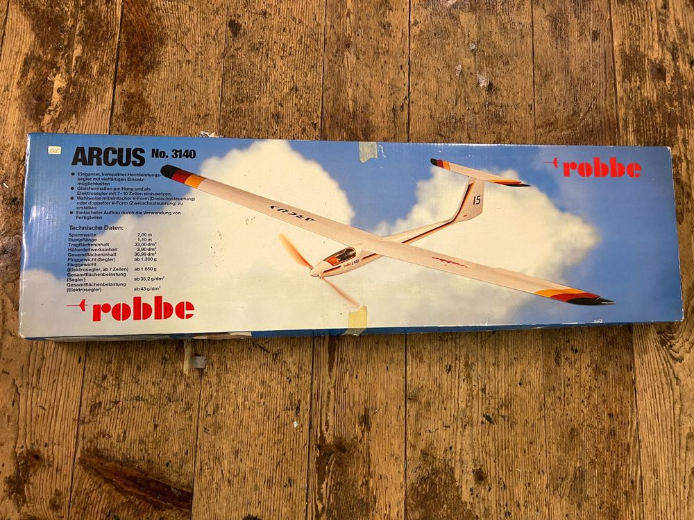 Modell Segelflugzeug Bausatz Robbe Arcus 3140 | Kaufen auf Ricardo