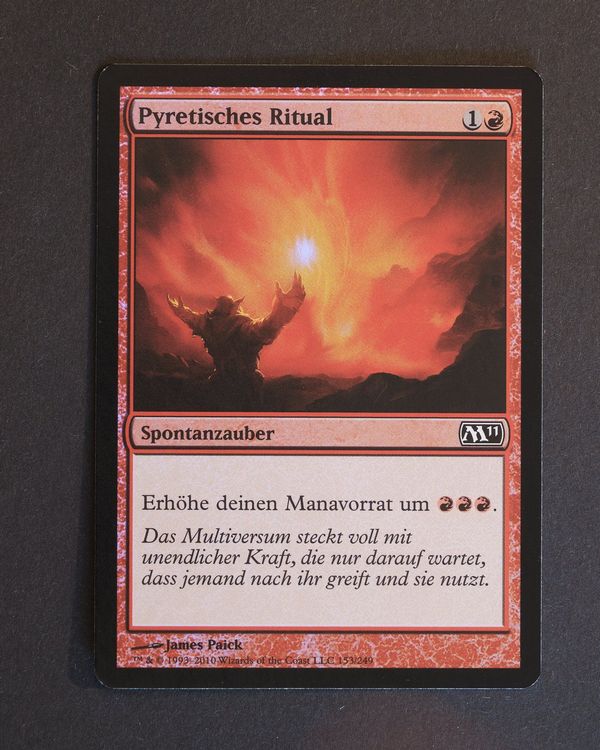 Pyretisches Ritual (Foil) / Pyretic Ritual (Gebraucht) in Ennetbürgen ...