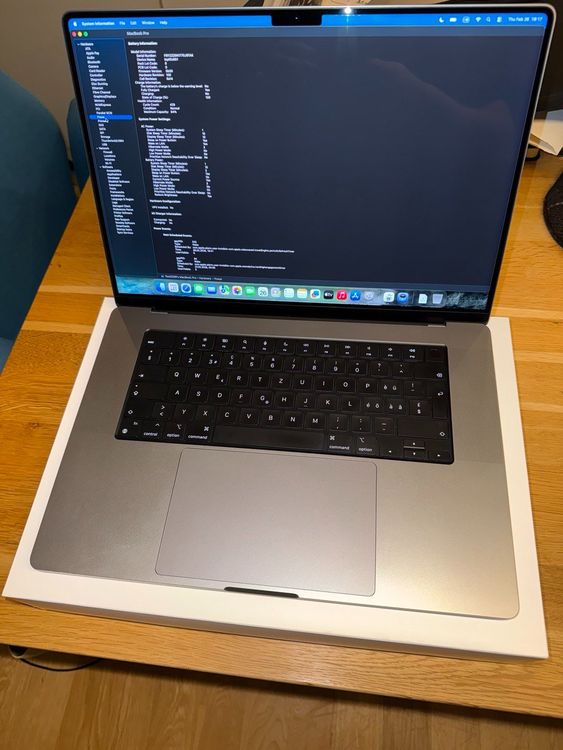 APPLE MacBook Pro 16,2, / Apple M1 Max, 64 GB RAM, 1TB (Gebraucht) in ...