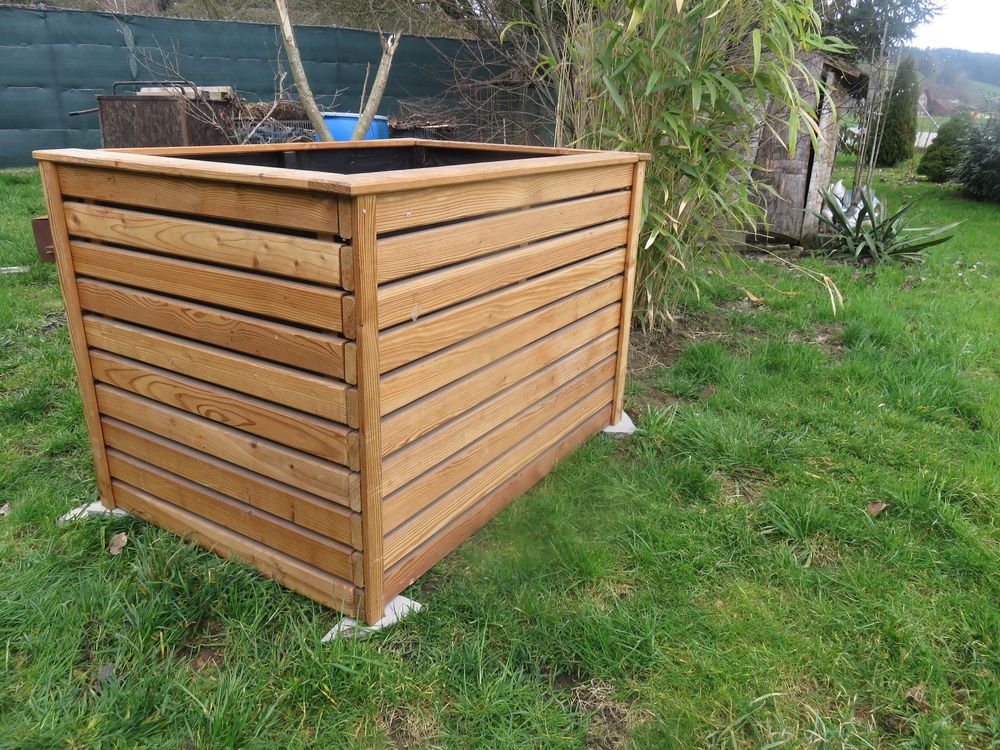 Hochbeet 🤩 Lärche Masse ca. 125 x 85 x H 80 cm 650 liter | Kaufen auf Ricardo