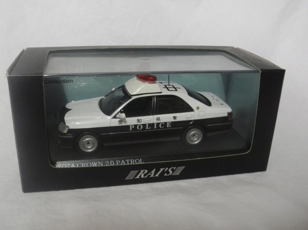 RAI'S TOYOTA CROWN 2.0 PATROL CAR 2003 1:43 MIB (Neu und ...