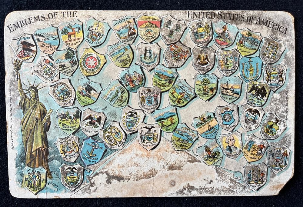 Emblems of the United States of America, 1906 gelaufen | Kaufen auf Ricardo